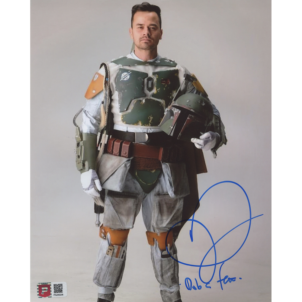 Daniel Logan Signed "Star Wars" 8x10 Photo Inscribed "Boba Fett" (PA ...