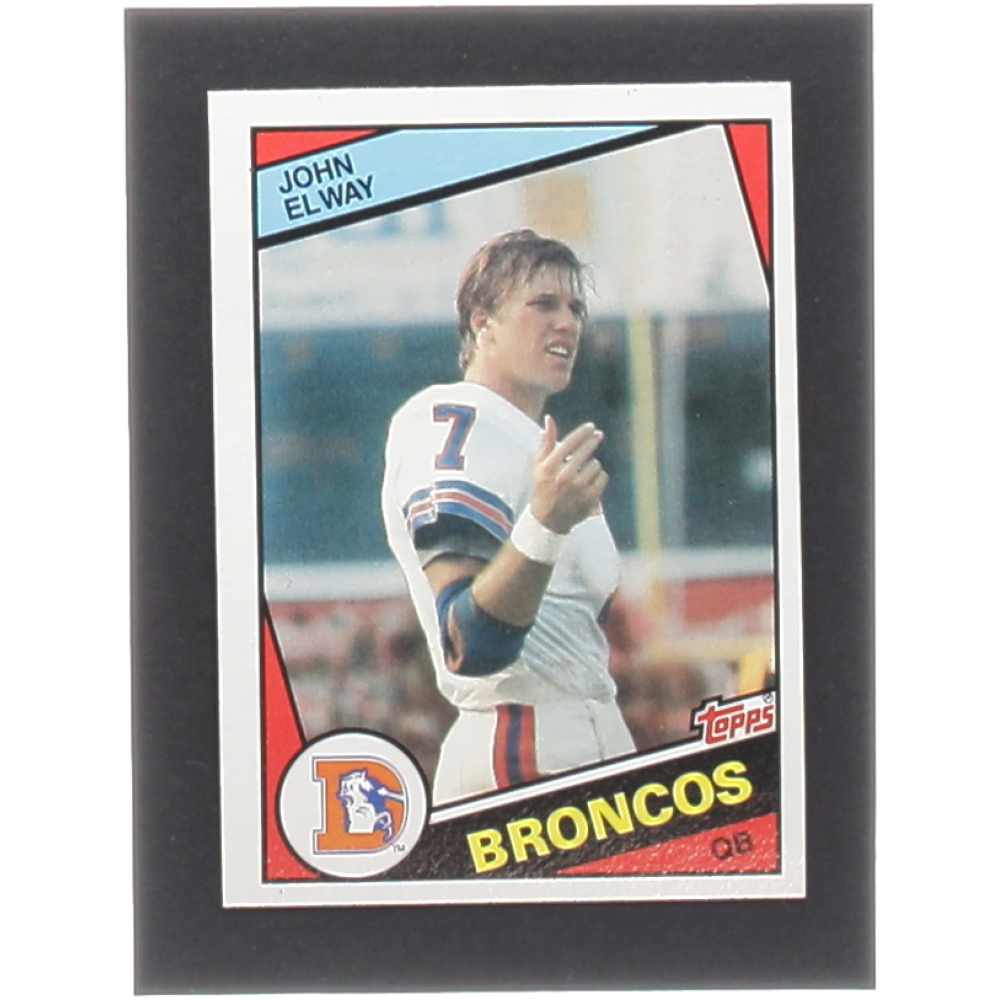 John Elway 1984 Topps #63 RC | Pristine Auction