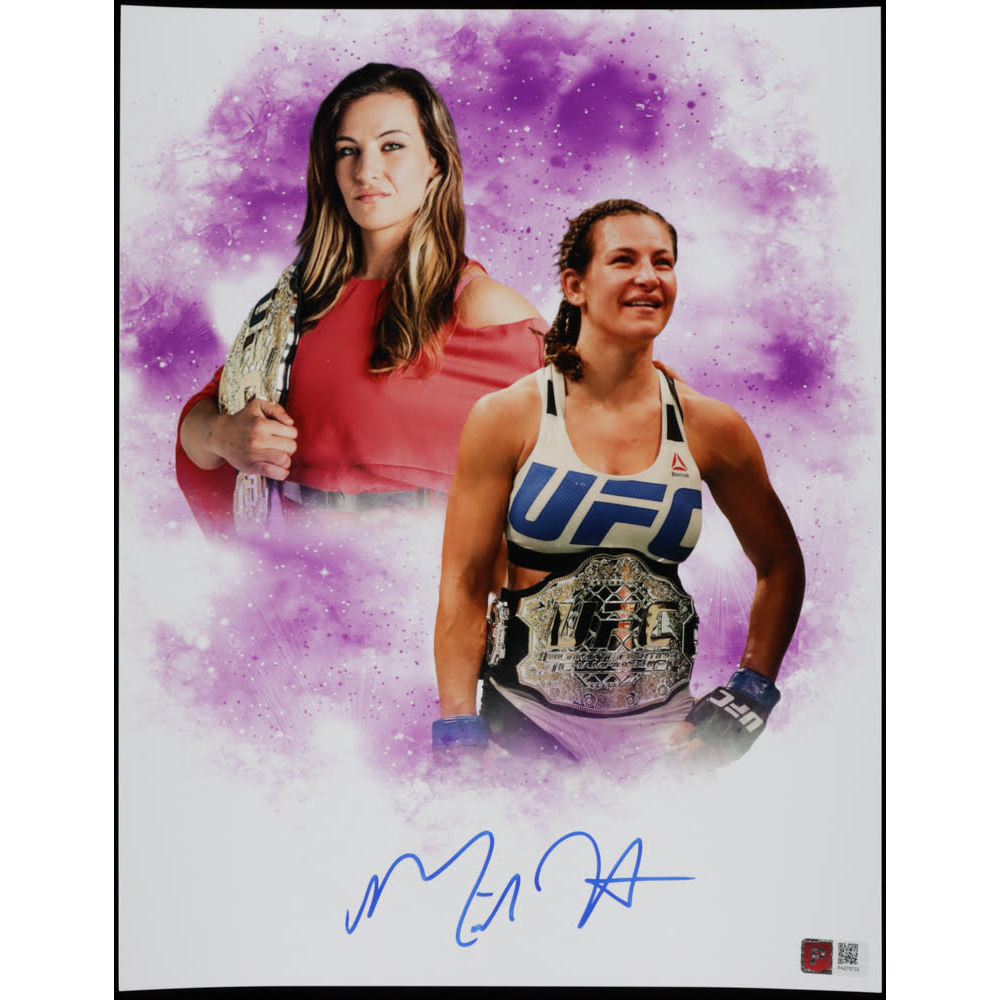 Miesha Tate Signed UFC 11x14 Photo (PA) | Pristine Auction