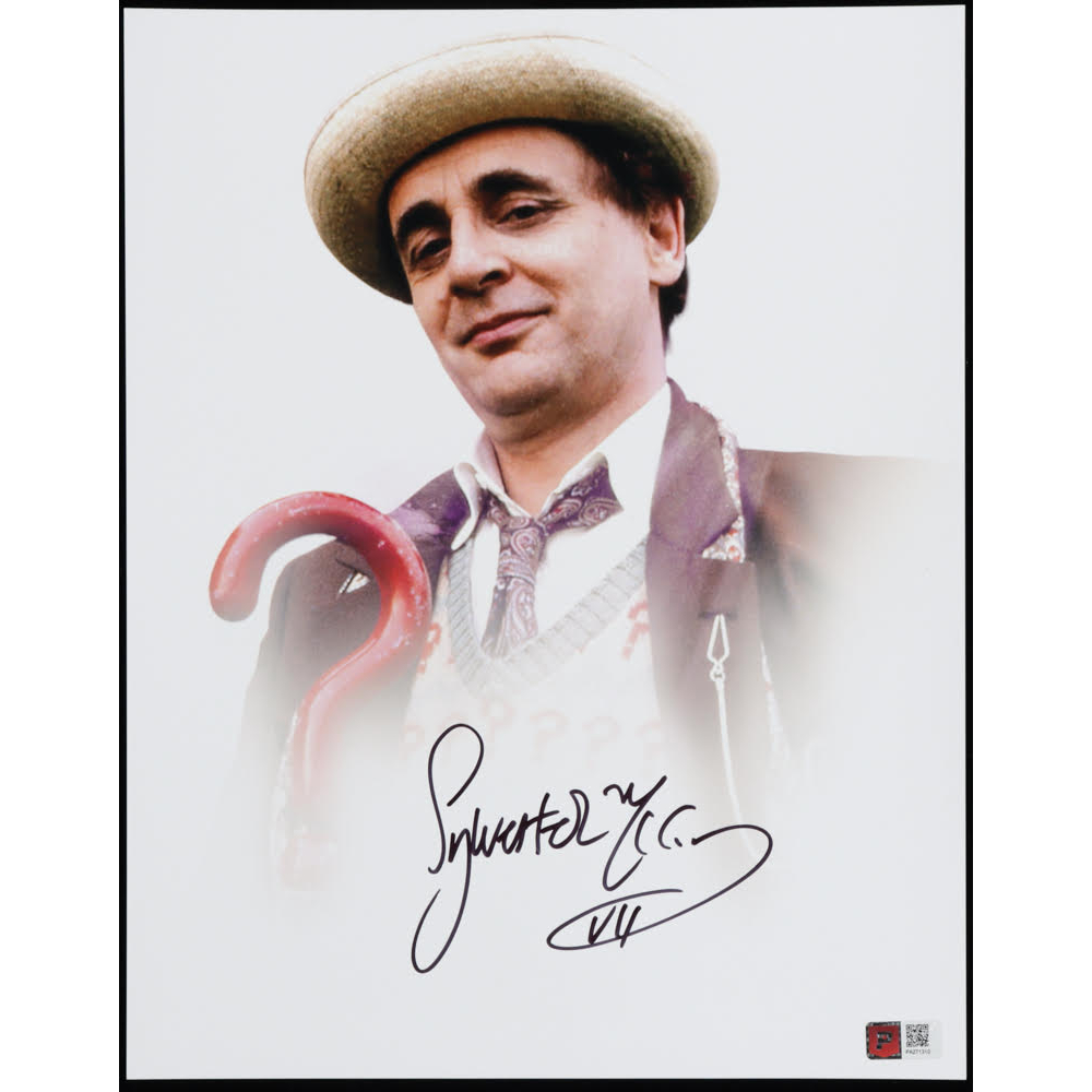 Sylvester McCoy Signed "Doctor Who" 11x14 Photo Inscribed "VII" (PA ...