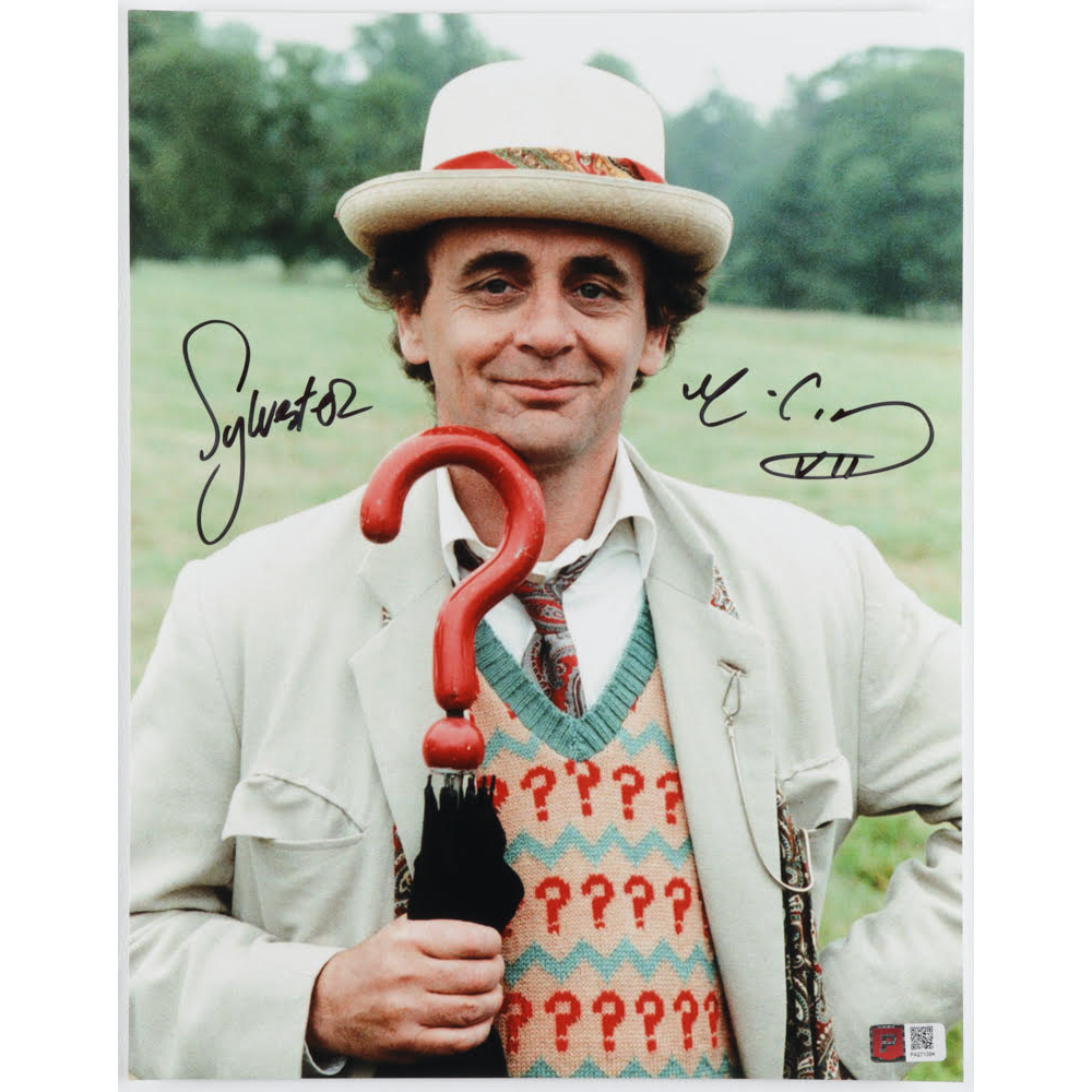 Sylvester McCoy Signed "Doctor Who" 11x14 Photo Inscribed "VII" (PA ...