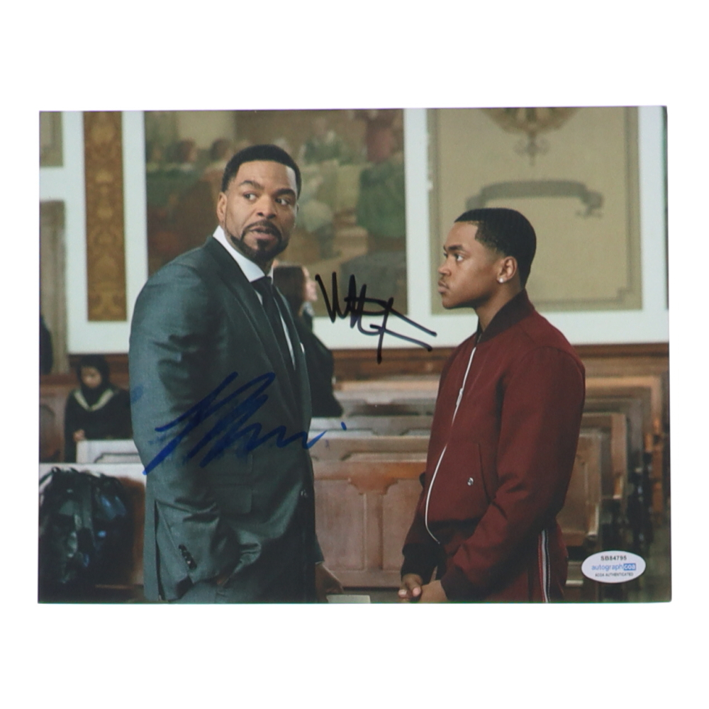 Method Man & Michael Rainey Jr. Signed "Power Book II: Ghost" 8x10 ...