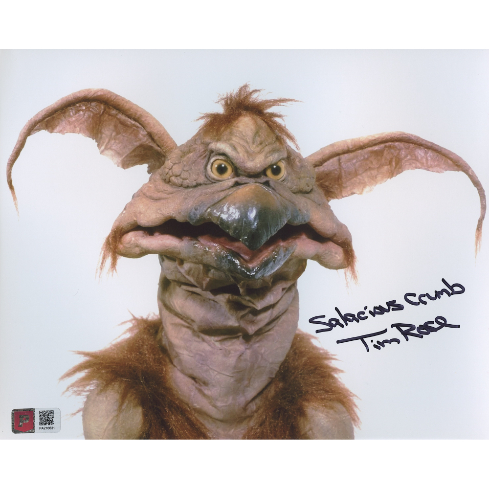 Tim Rose Signed Star Wars 8x10 Photo Inscribed "Salacious Crumb" (PA ...