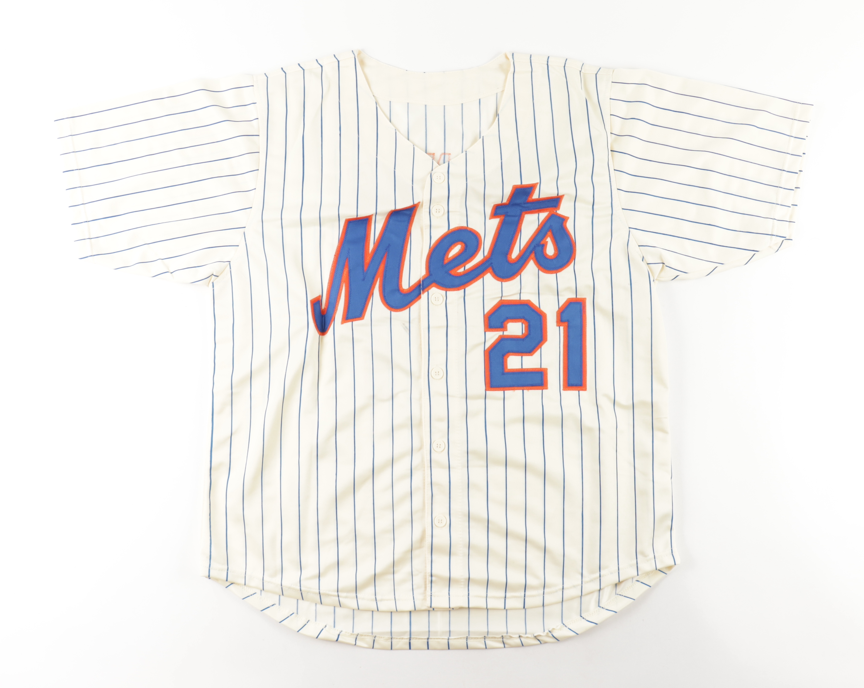 Cleon Jones Signed Jersey Inscribed "Last Out" & "1969 W.S. Champs ...