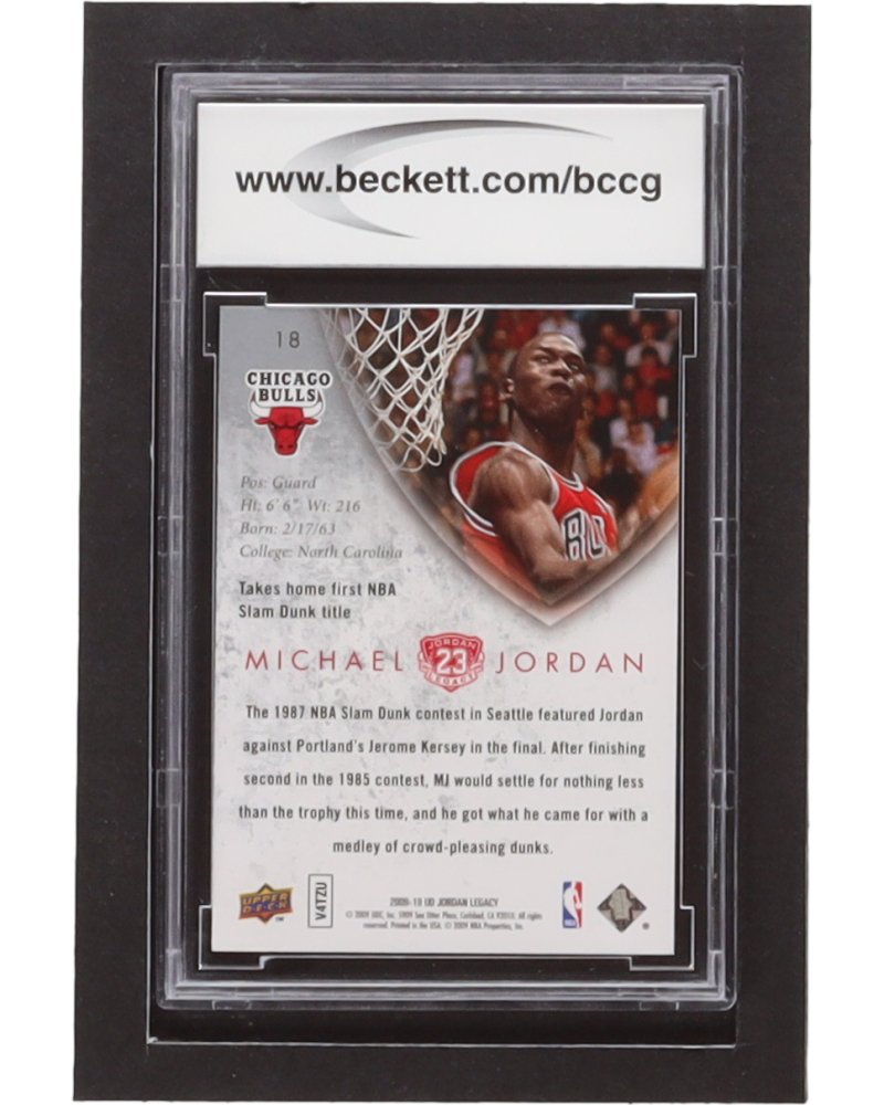 Michael Jordan 2009-10 Upper Deck Michael Jordan Legacy Collection Gold ...