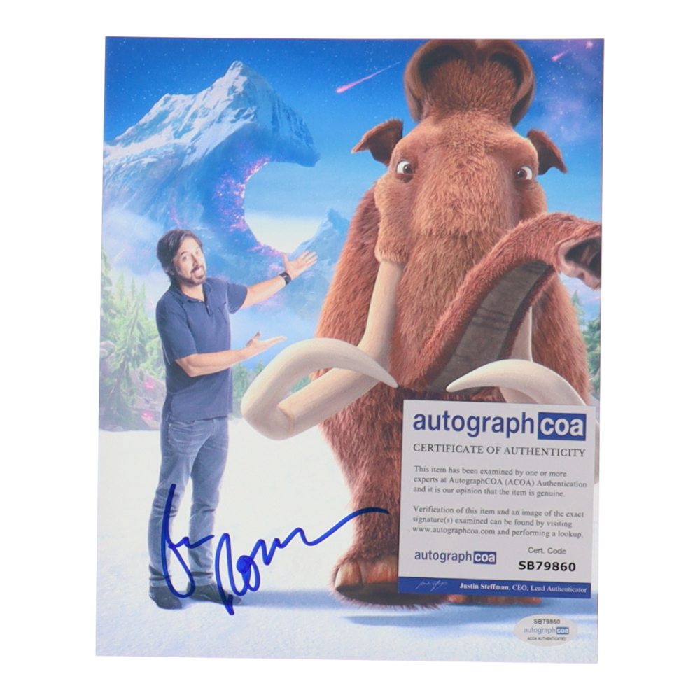 Ray Romano Signed "Ice Age" 8x10 Photo (ACOA) | Pristine Auction