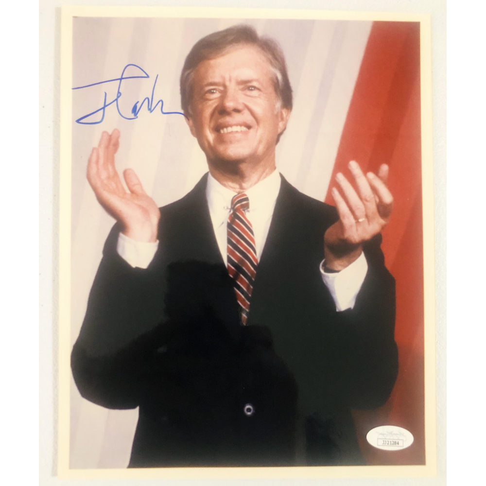 Jimmy Carter Signed 8x10 Photo (JSA) | Pristine Auction