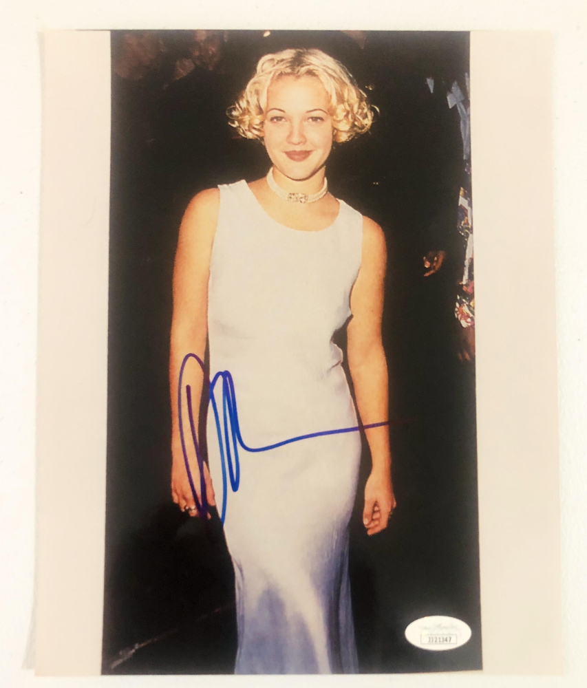 Drew Barrymore Signed 8x10 Photo (JSA) | Pristine Auction