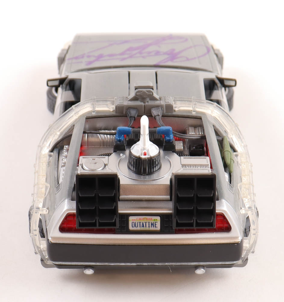 Christopher Lloyd Signed "Back to the Future II" DeLorean Time Machine ...