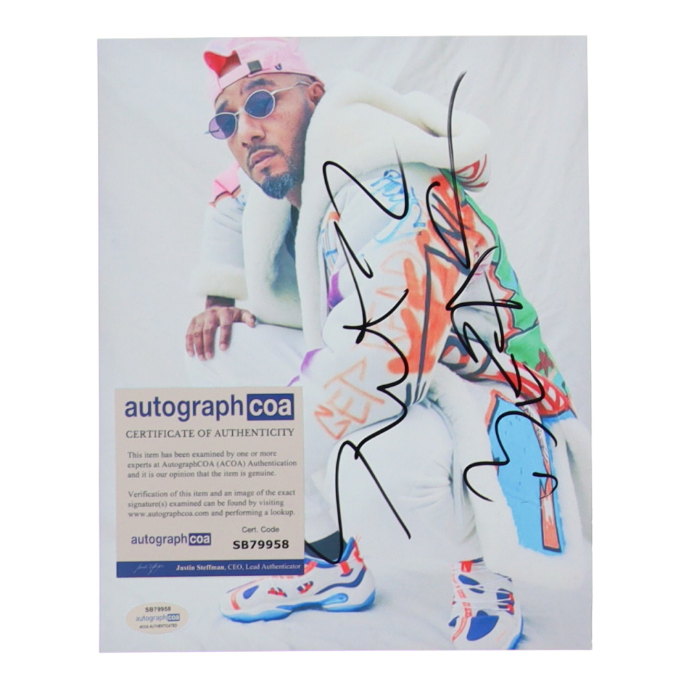 Swizz Beatz Signed 8x10 Photo (ACOA) | Pristine Auction