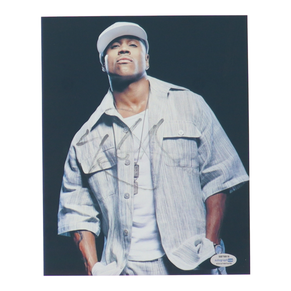 LL Cool J Signed 8x10 Photo (ACOA) | Pristine Auction
