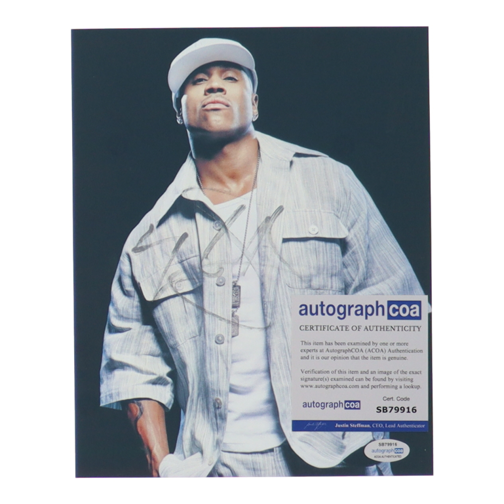 LL Cool J Signed 8x10 Photo (ACOA) | Pristine Auction