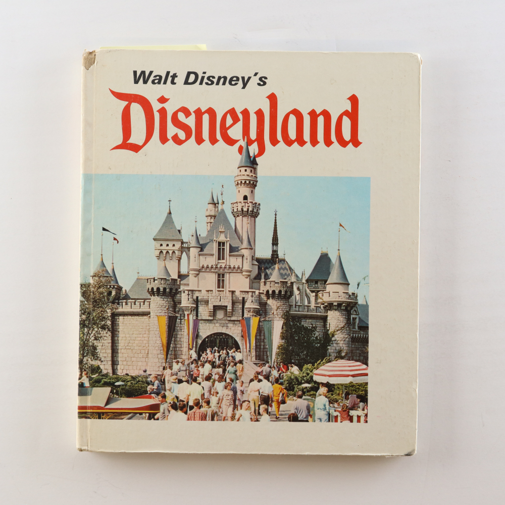 Vintage "Walt Disney's Disneyland" Hardcover Book | Pristine Auction