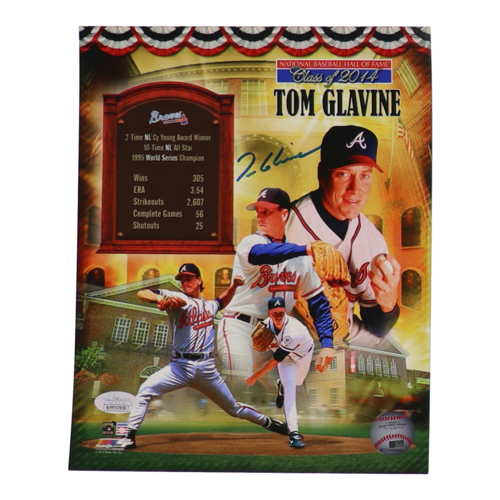 Tom Glavine Signed Braves 8x10 Photo (JSA) | Pristine Auction
