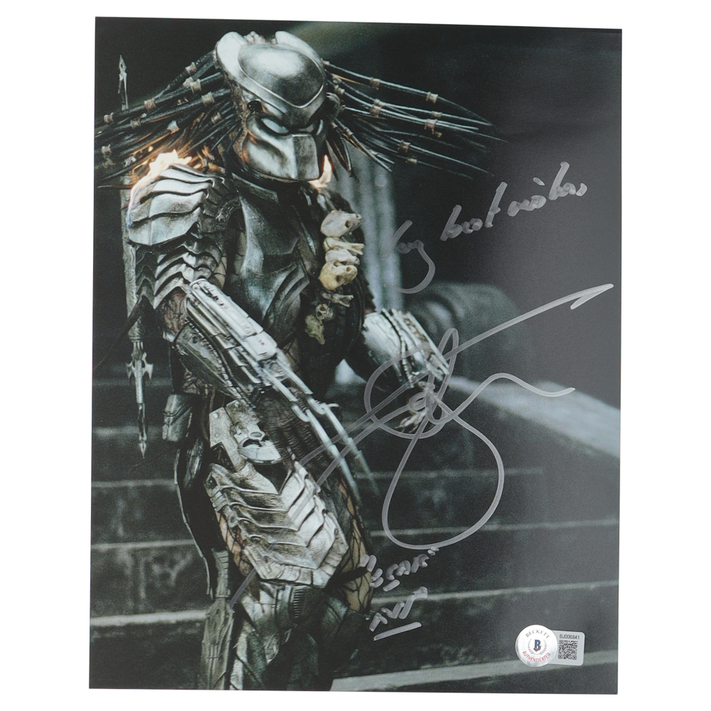 Ian Whyte Signed "Aliens vs Predator" 8x10 Photo Inscribed "Very Best ...
