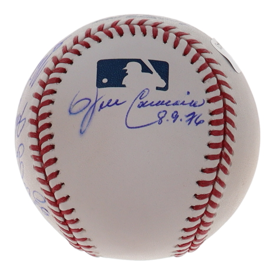 No-Hitter Project Baseball Signed by (5) with Len Barker, Tom Browning ...