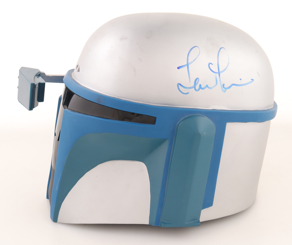 Temuera Morrison Signed Star Wars "Boba Fett" Full-Size Star Wars Helmet (Beckett) | Pristine ...