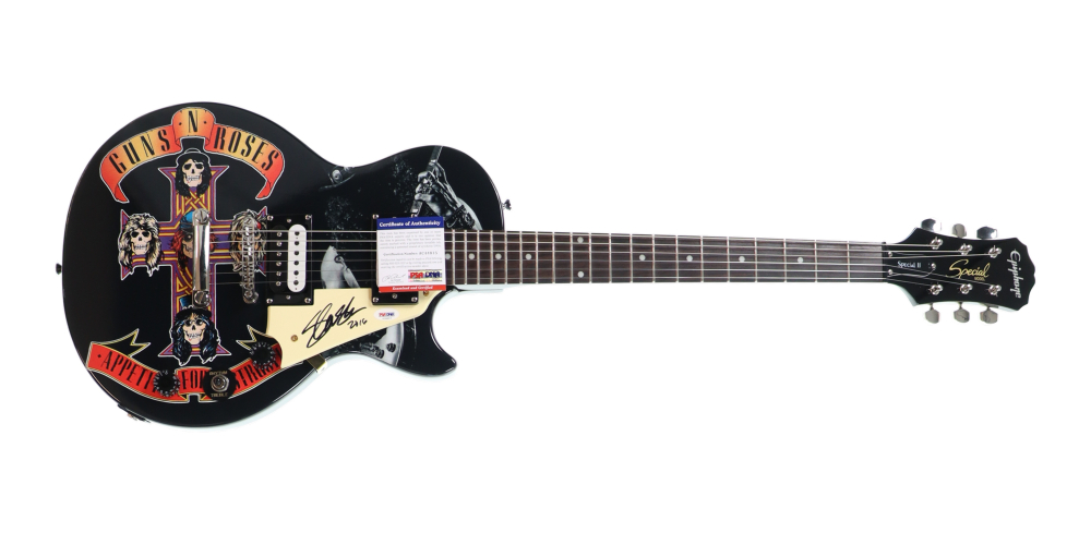 Slash Signed Epiphone Slash Les Paul Special II 39" Electric Guitar ...