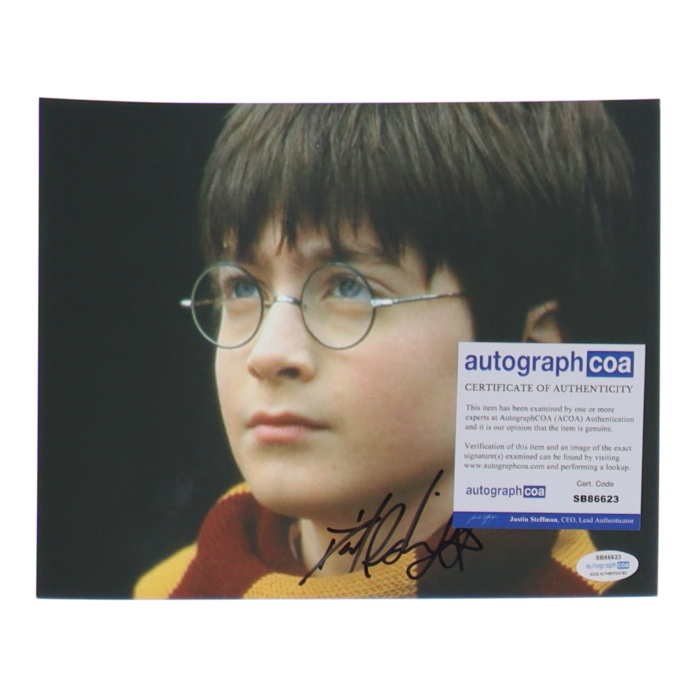 Daniel Radcliffe Signed "Harry Potter" 8x10 Photo (ACOA) | Pristine Auction
