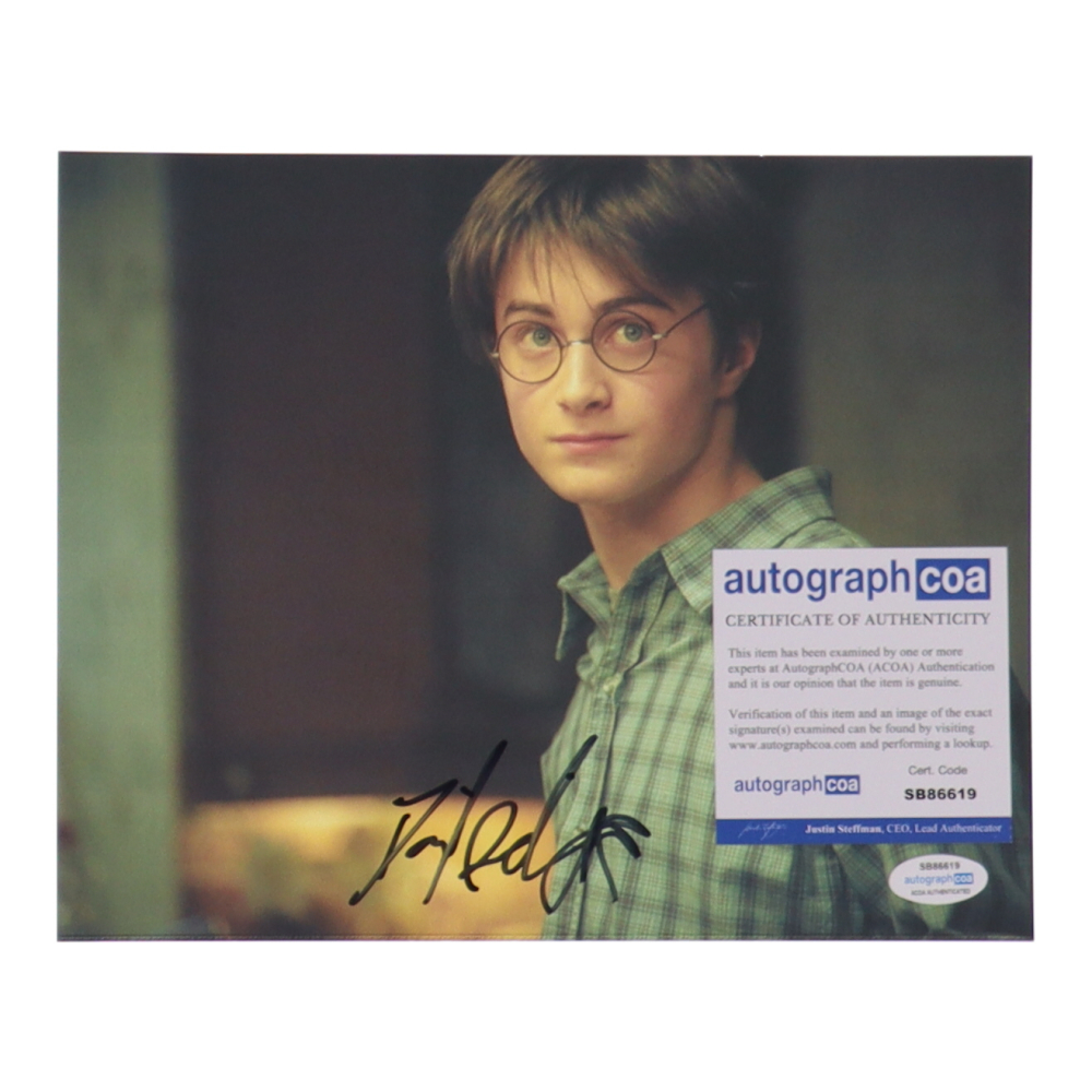 Daniel Radcliffe Signed "Harry Potter" 8x10 Photo (ACOA) | Pristine Auction