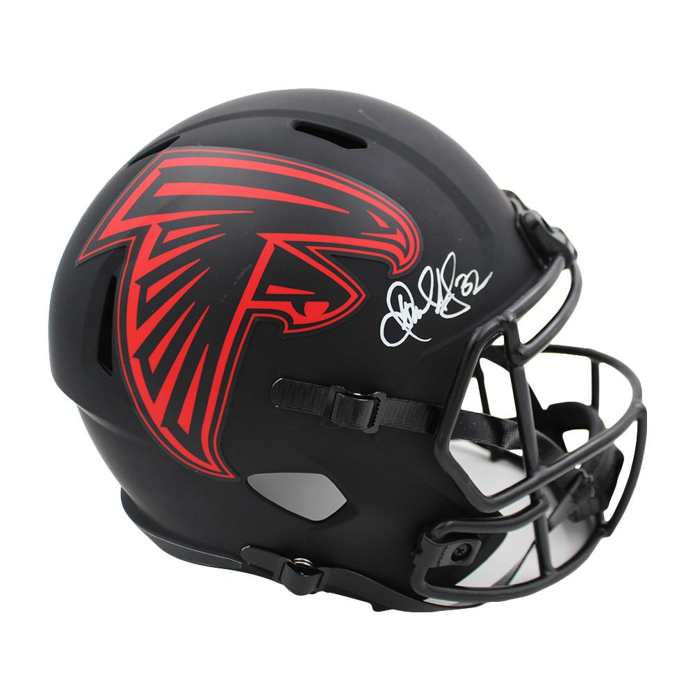 Jamal Anderson Signed Falcons Full Size Eclipse Helmet (Radtke ...
