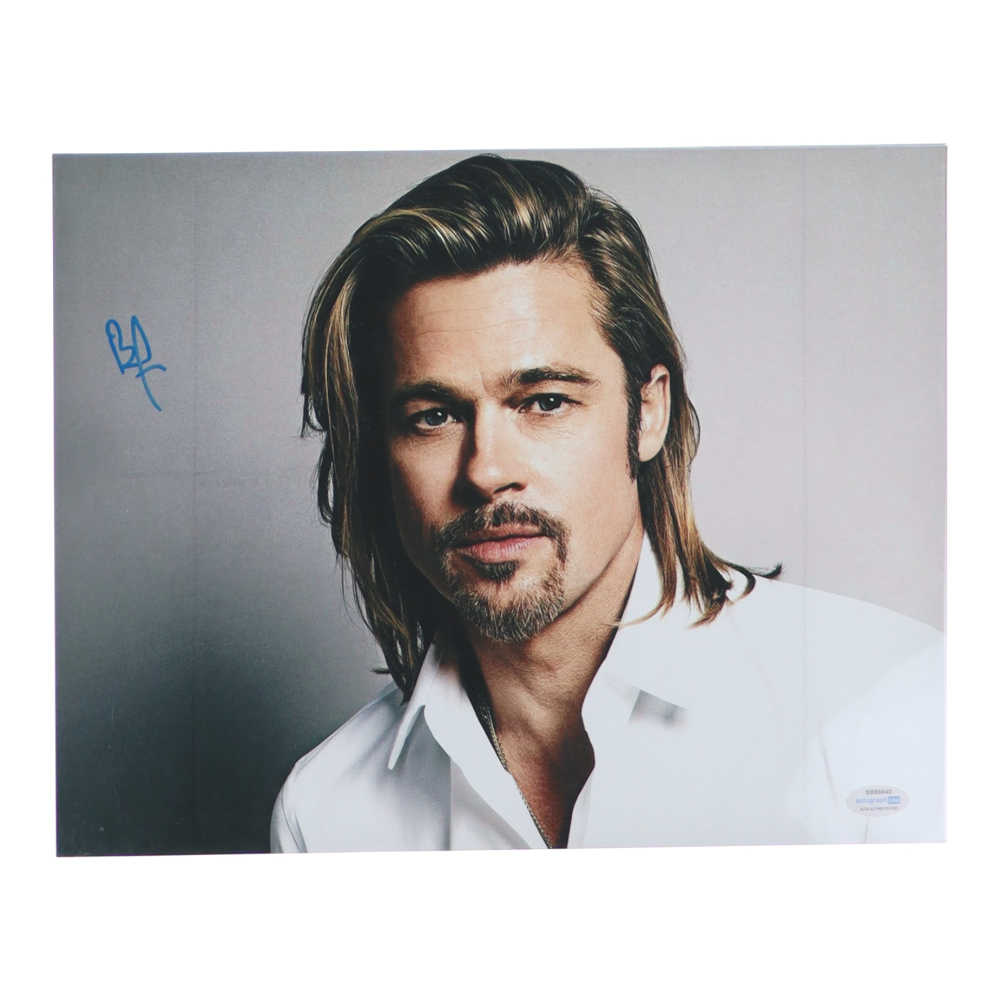 Brad Pitt Signed 11x14 Photo (ACOA) | Pristine Auction