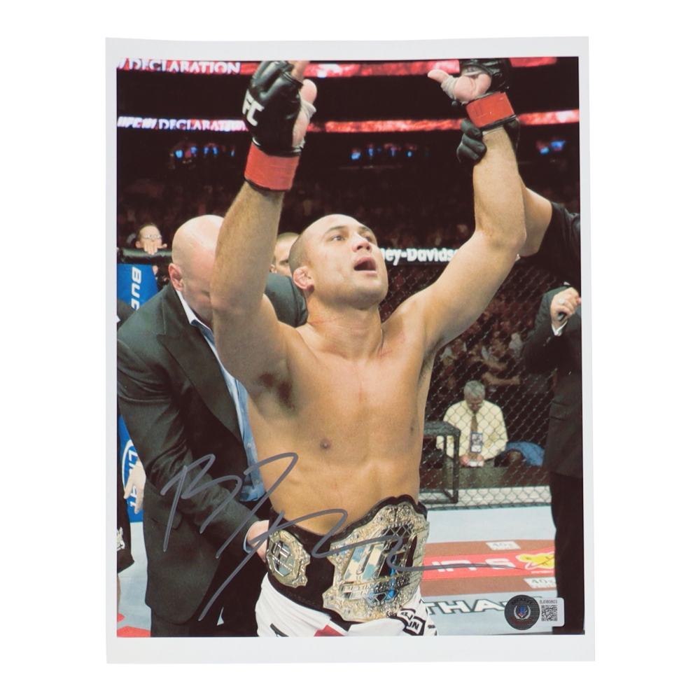B.J. Penn Signed 8.5x11 Photo (Beckett) | Pristine Auction