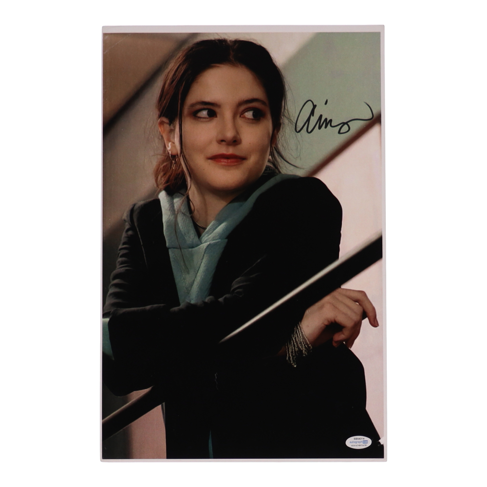 Ainsley Seiger Signed Law And Order Organized Crime 11x17 Photo Acoa Pristine Auction