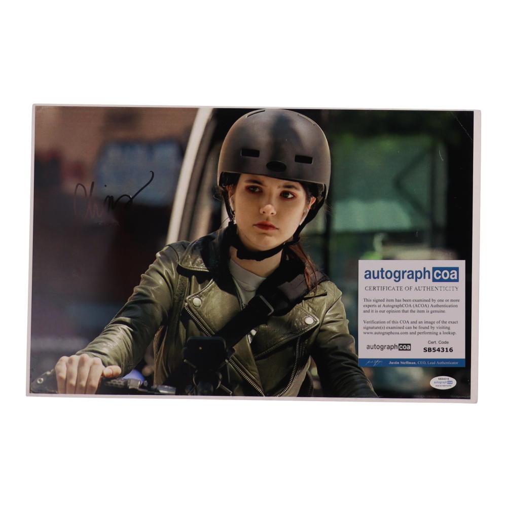 Ainsley Seiger Signed "Law & Order: Organized Crime" 11x17 Photo (ACOA ...