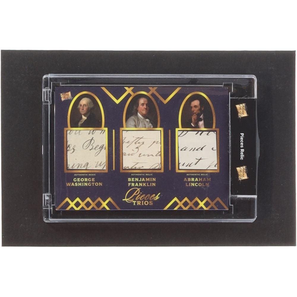 George Washington / Benjamin Franklin / Abraham Lincoln 2022 Pieces of ...