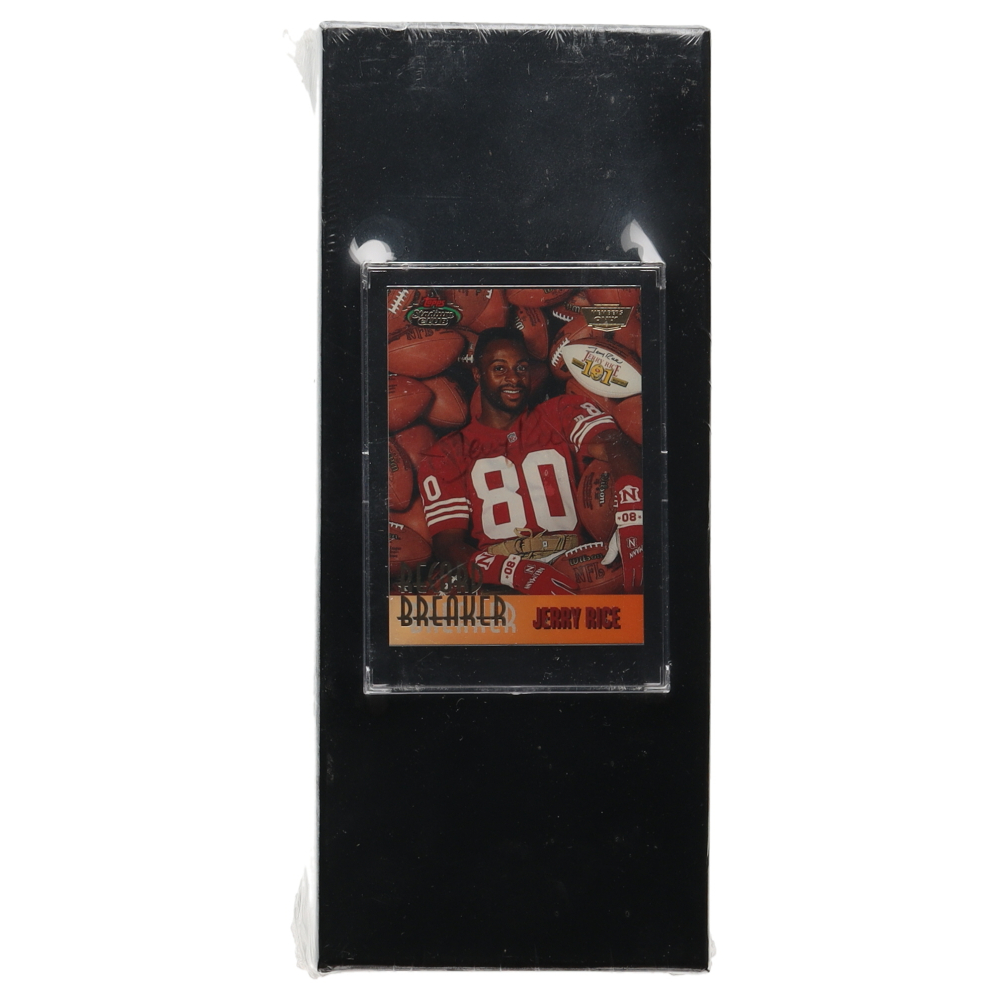 1993 Topps Stadium Club Series 1 & 2 Members Only Parallel Football Complete Set & Jerry Rice ...