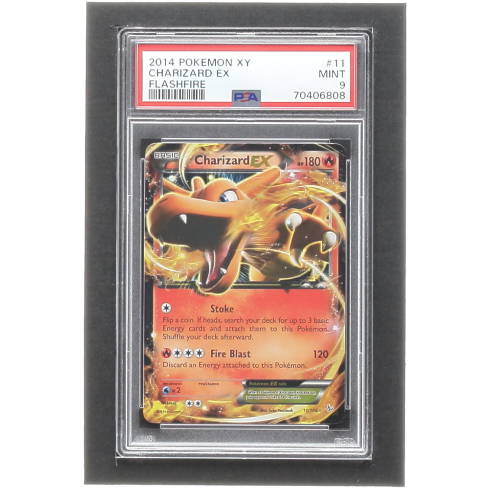 Charizard EX Pokemon 2014 Flashfire #11 (PSA 9) | Pristine Auction