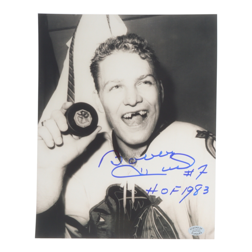 Bobby Hull Signed Blackhawks 8x10 Photo (SOP) | Pristine Auction