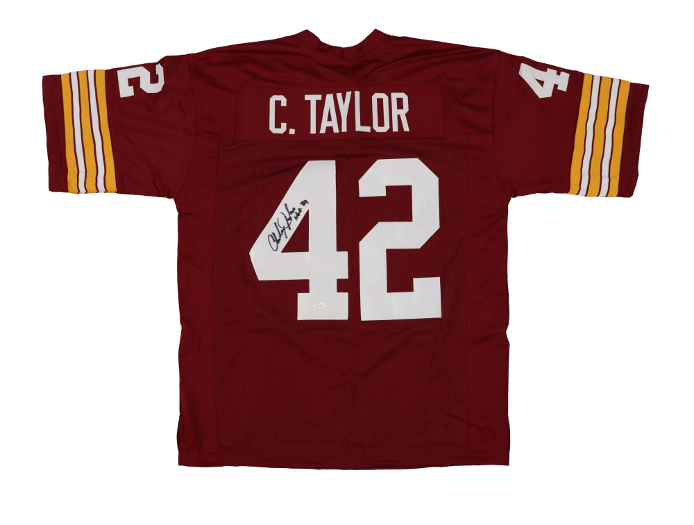 Charlie Taylor Signed Jersey Inscribed "HOF 84" (JSA) | Pristine Auction