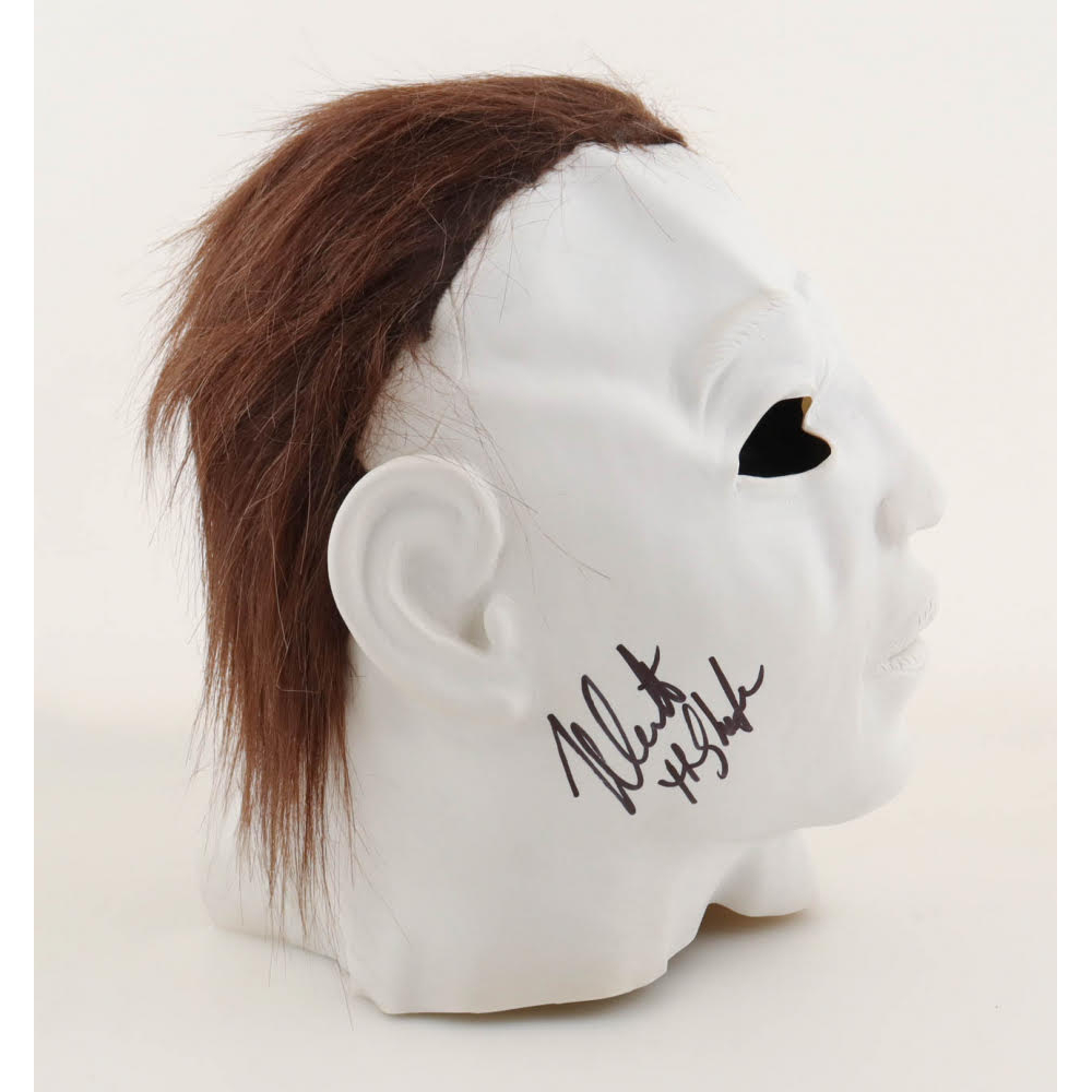 Nick Castle Signed "Halloween" Michael Myers Mask Inscribed "The Shape ...