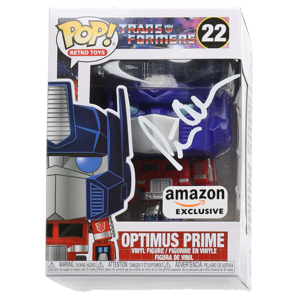 Peter Cullen Signed "Transformers" #22 Optimus Prime Funko Pop! Vinyl ...