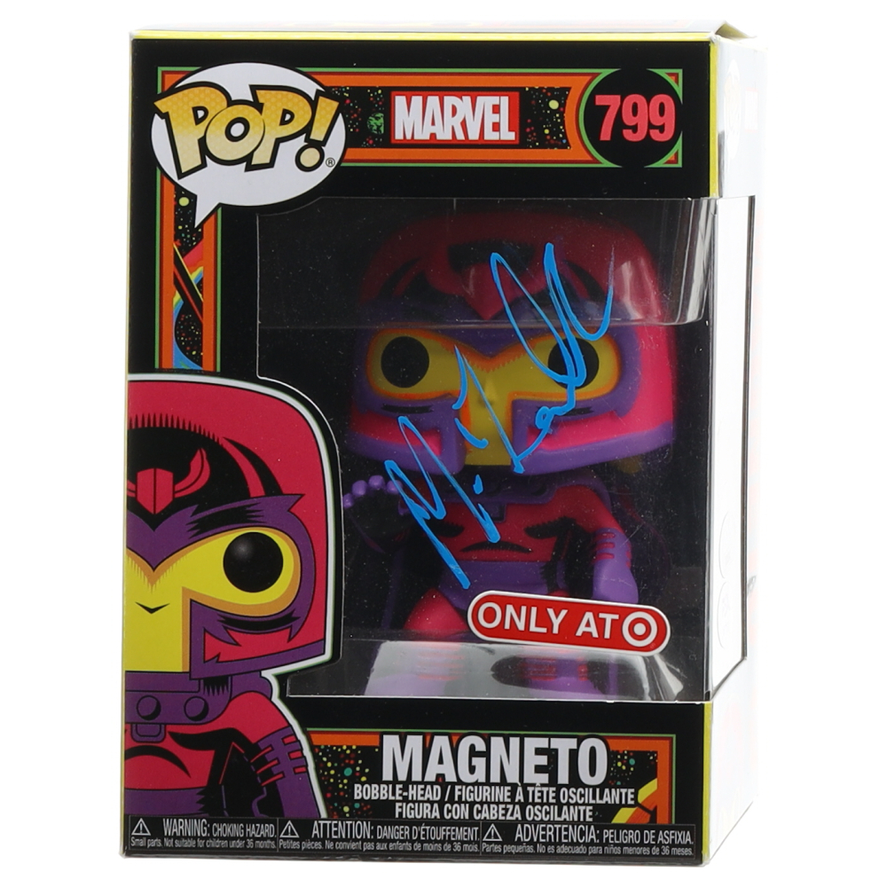 Michael Fassbender Signed Marvel #799 Magneto Funko Pop! Vinyl Figure ...