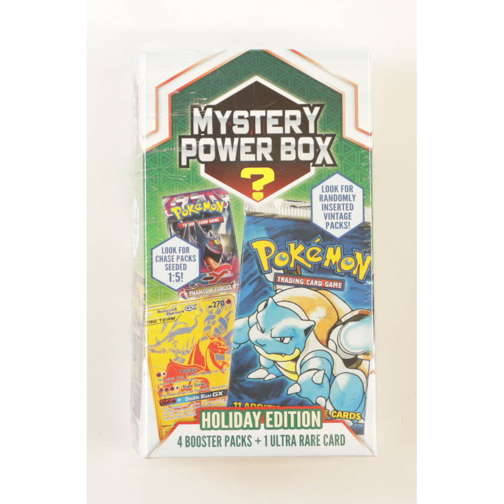 Pokemon Mystery Power Box with (5) Packs | Pristine Auction