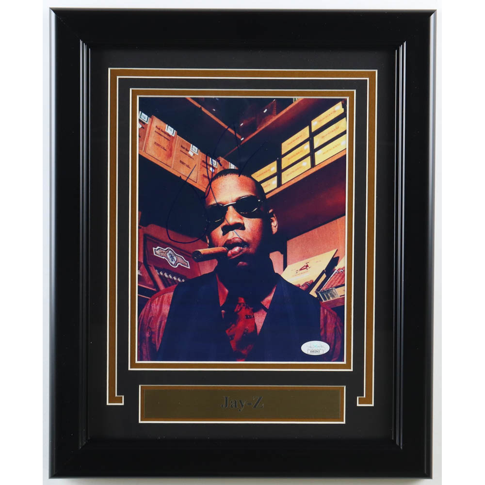 Jay-Z Signed Custom Framed Photo (JSA) | Pristine Auction