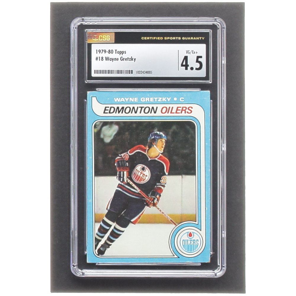 Wayne Gretzky 1979-80 Topps #18 RC (CSG 4.5) | Pristine Auction