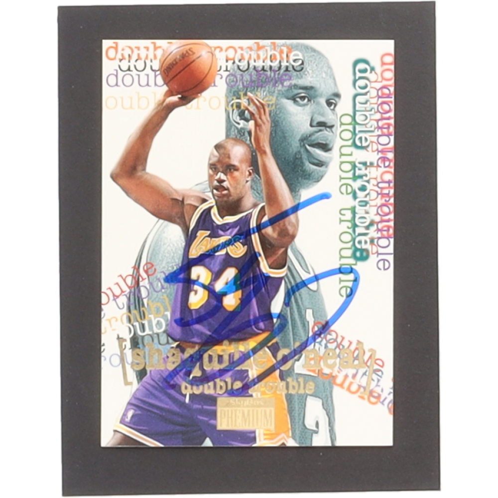 Shaquille O'Neal Signed 1996-97 SkyBox Premium #274 DT (JSA) | Pristine ...