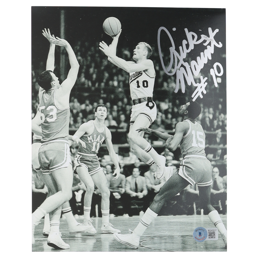 Rick Mount Signed Purdue Boilermakers 8x10 Photo (Beckett) | Pristine ...