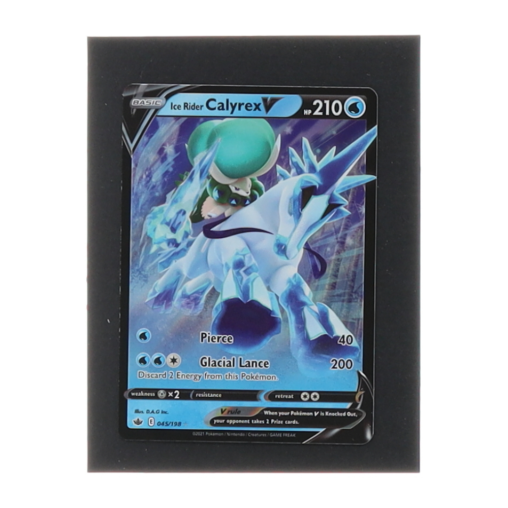 Ice Rider Calyrex V 2021 Pokemon Sword and Shield Chilling Reign #45 ...
