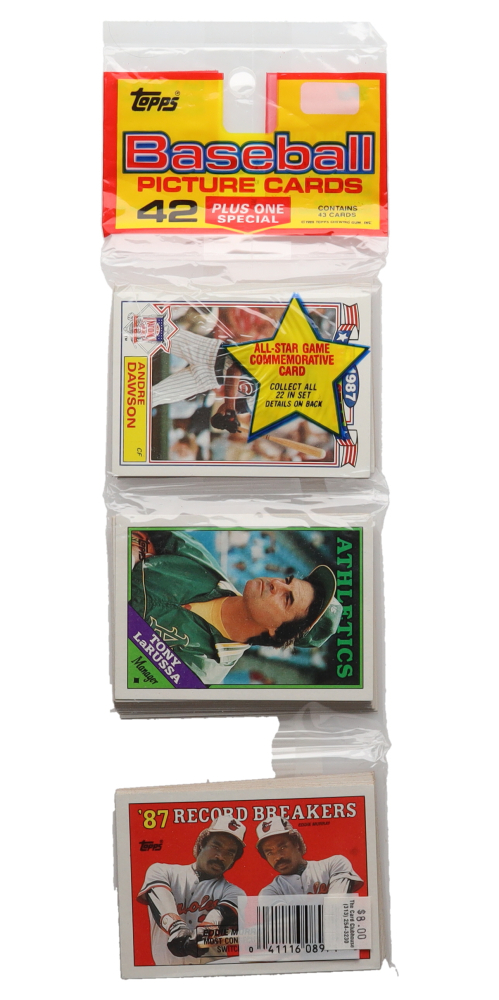 1988 Topps Baseball Rack Pack With (43) Cards | Pristine Auction