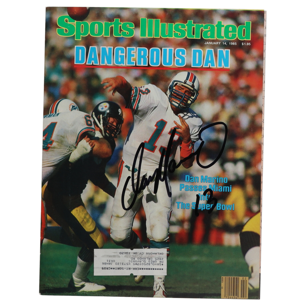 Dan Marino Signed 1985 "Sports Illustrated" Magazine Cover (Beckett) | Pristine Auction