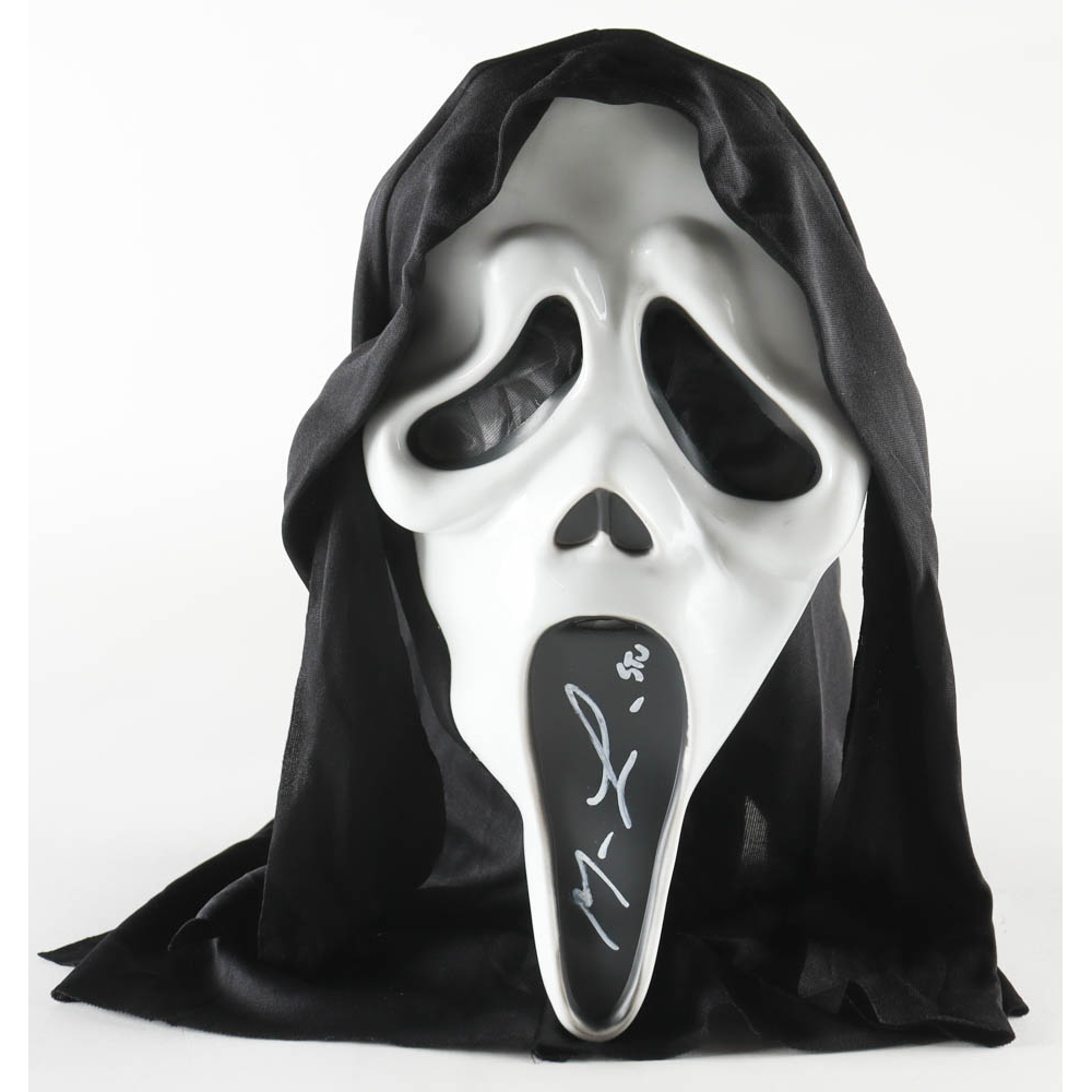 Matthew Lillard Signed "Scream" Ghostface Mask Inscribed "Stu" (JSA ...