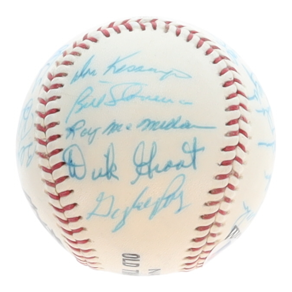 National Old Timers Classic Baseball Signed by (19) with Hank Aaron ...
