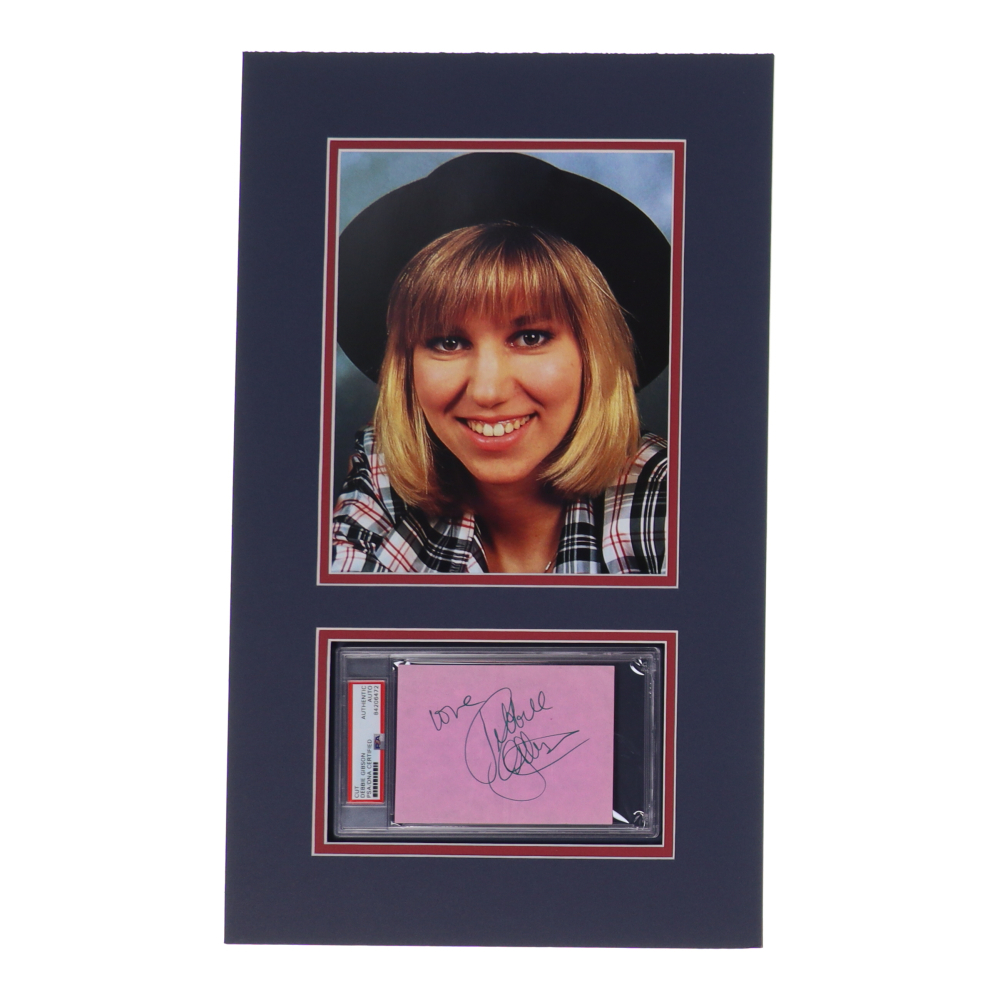 Debbie Gibson Signed 12x20 Custom Matted Cut Display Inscribed "Love ...