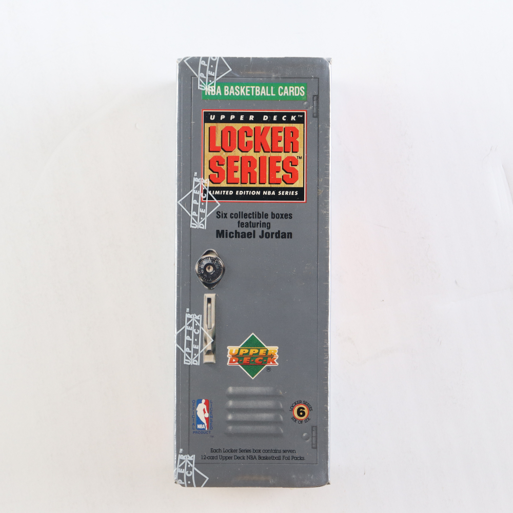 1991 Upper Deck NBA Michael Jordan Locker Series 6 Box with (7) Packs ...