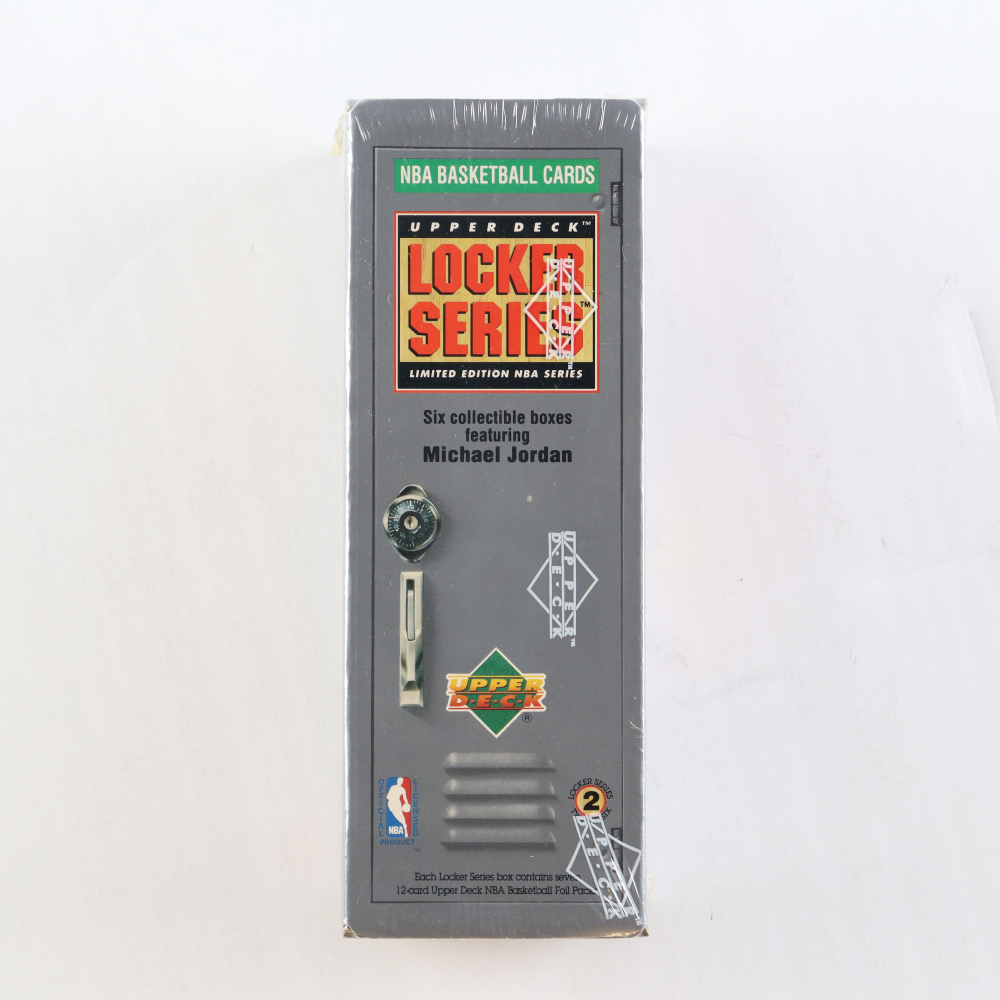 1991 Upper Deck NBA Michael Jordan Locker Series 2 Box with (7) Packs ...